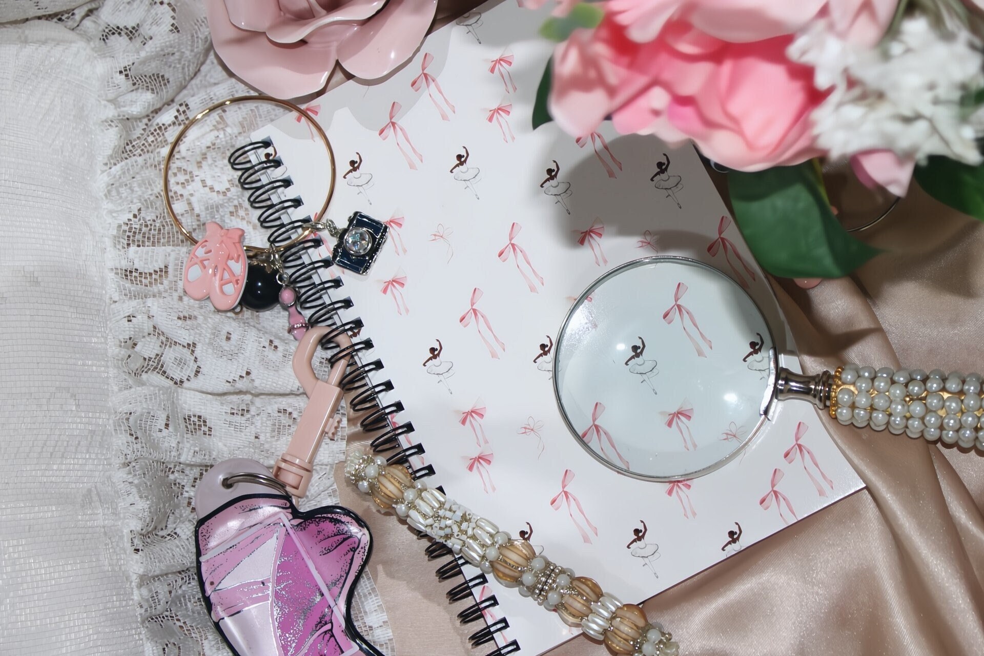 Ballerina Journal, Ballet Notebook, Dance Gift, Love to Dance, Black ...