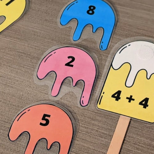 Kindergarten Printable Math Busy Book Addition Subtraction - Etsy