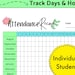 Individual Student Homeschool Attendance Record - Tracker - Sheet - Log ...