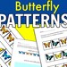 Pattern Worksheets - Butterfly Themed - Math Skills - Preschool ...