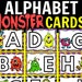Monster Alphabet Printable Activities - Alphabet Play Dough Mats ...