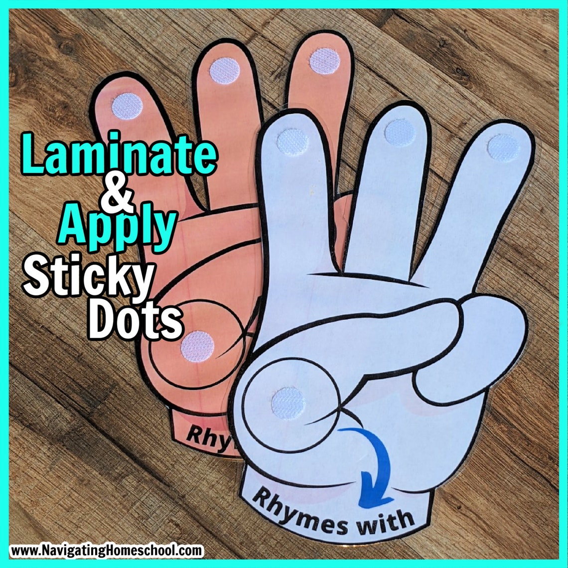 Rhyming Words, Objects, and Pictures - Rhyming Pairs Activity for ...