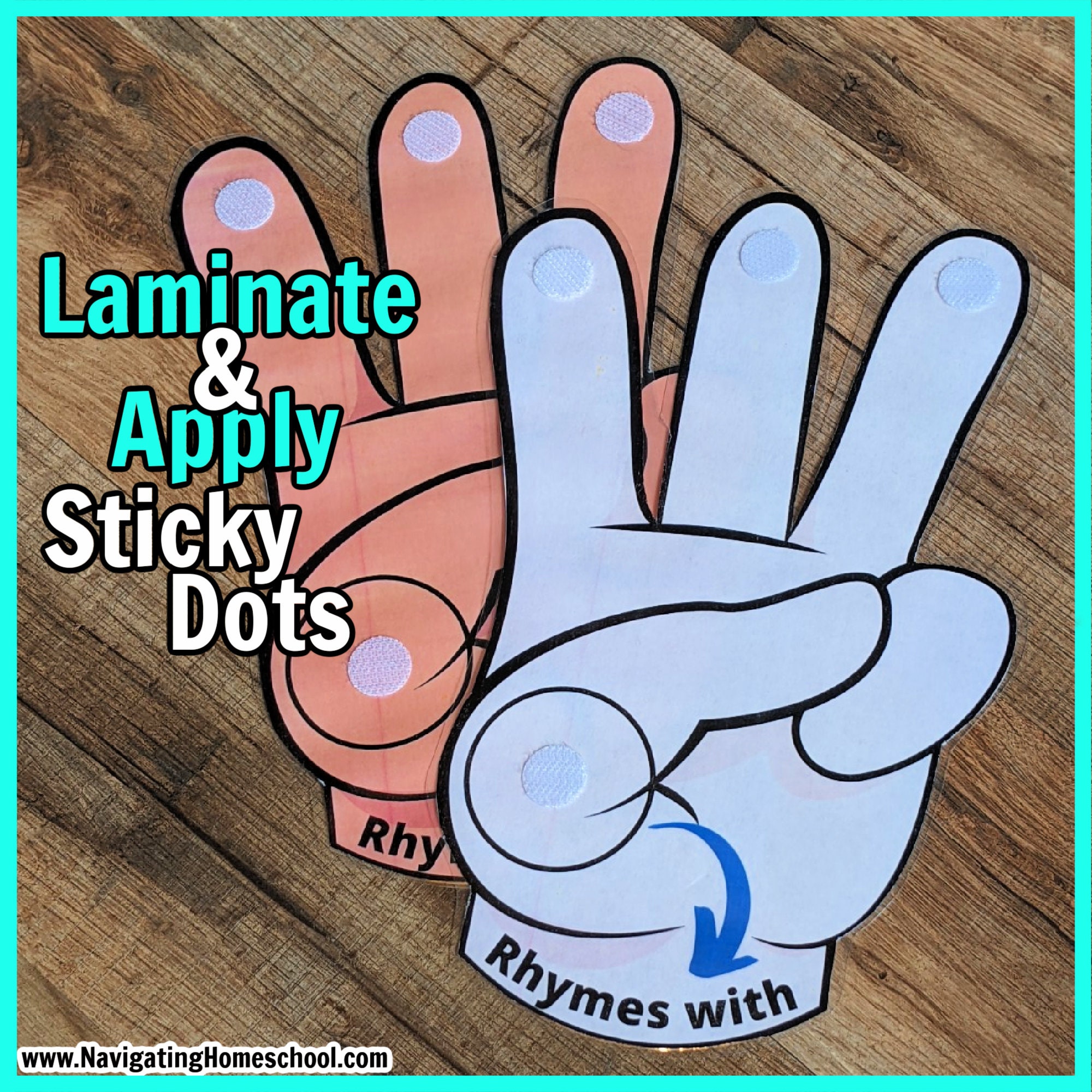 Rhyming Words, Objects, and Pictures - Rhyming Pairs Activity for ...