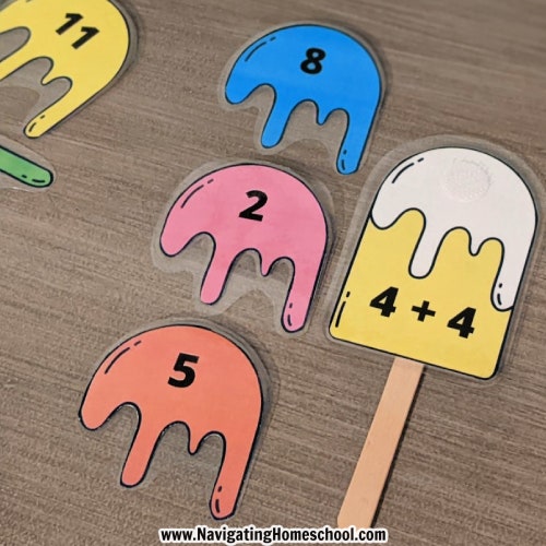Addition Practice Printable Addition Game Math Activities - Etsy