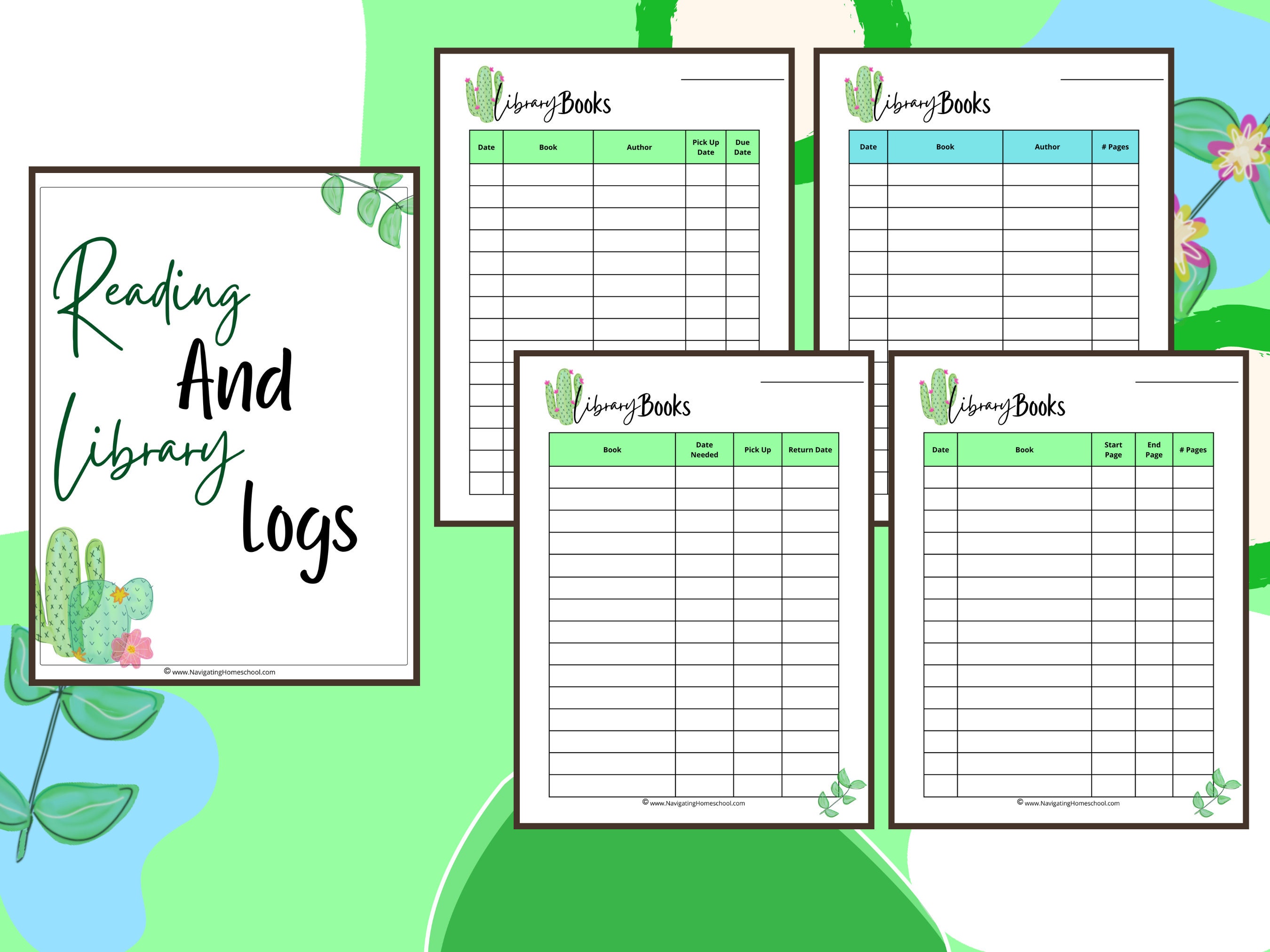 Homeschool Undated Planner Printable Homeschool Schedule - Etsy