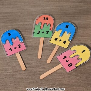 Addition Practice Printable - Addition Game - Math Activities ...