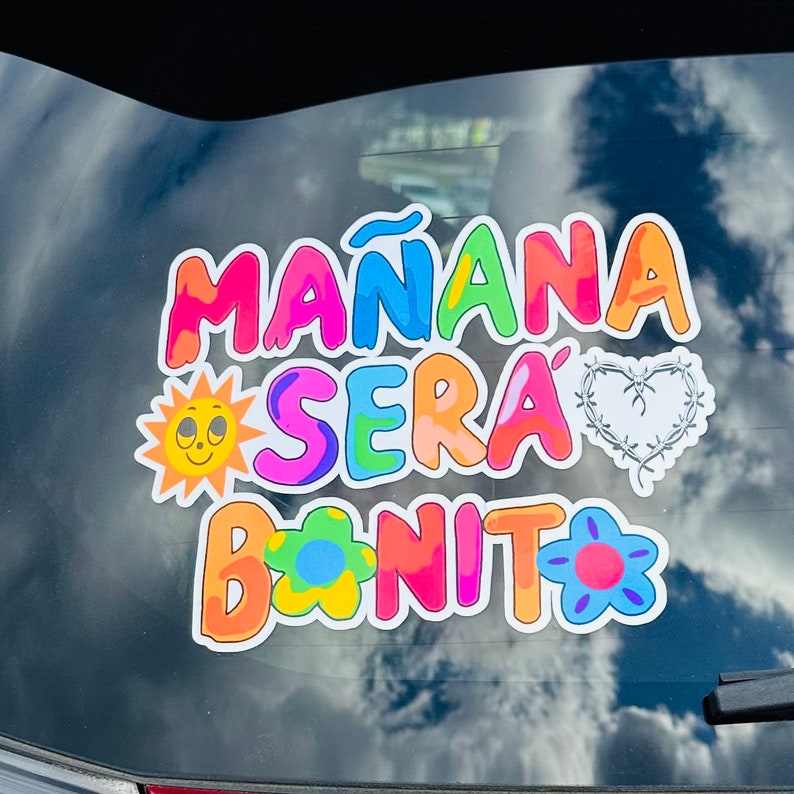 Mañana Será Bonito Car Decal Sticker - Etsy