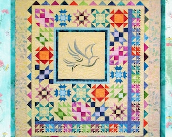 Ribbons of Hope Quilt Pattern and What Cancer Cannot Do Fabric Panel - Etsy
