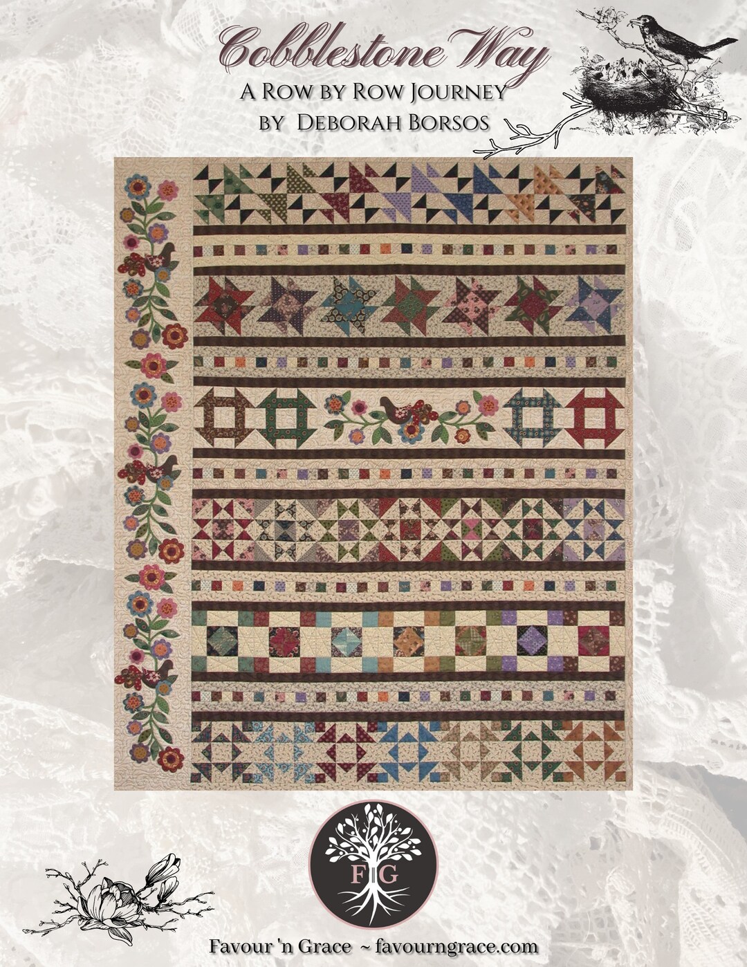 Cobblestone Way Quilt Pattern - Etsy