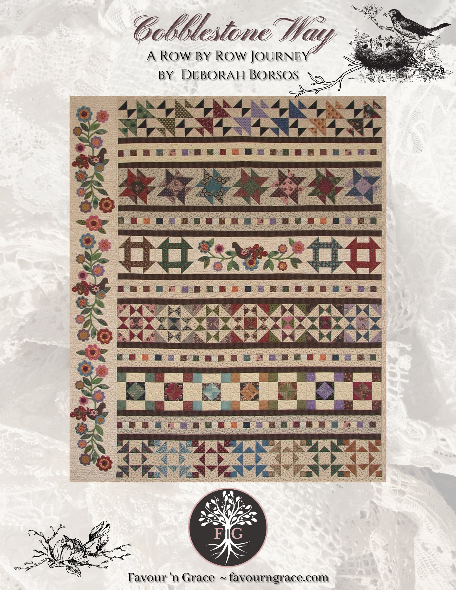 Cobblestone Way Quilt Pattern - Etsy
