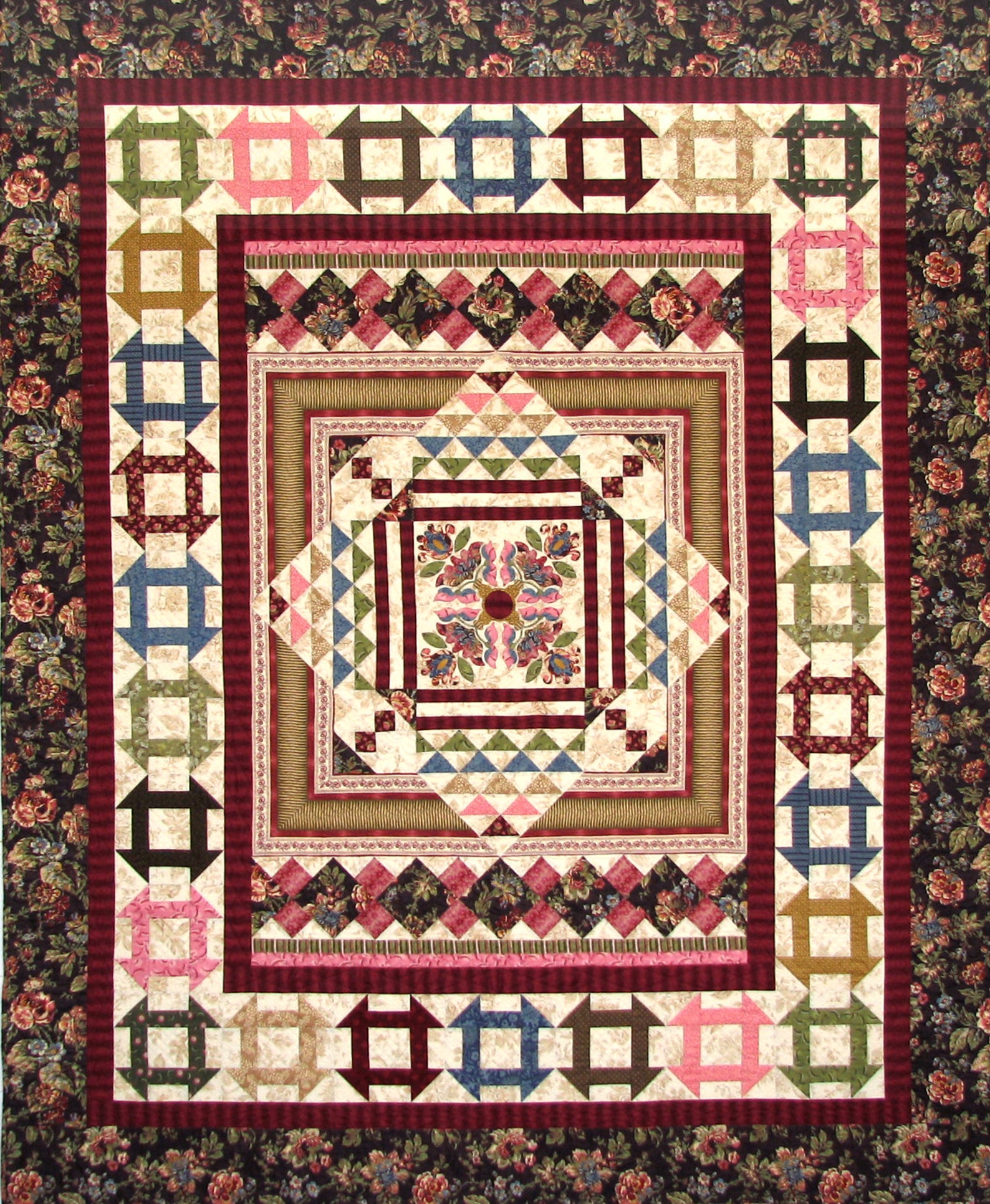 Floral Abundance Quilt Pattern - Etsy