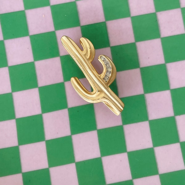 Cactus Pin - Etsy