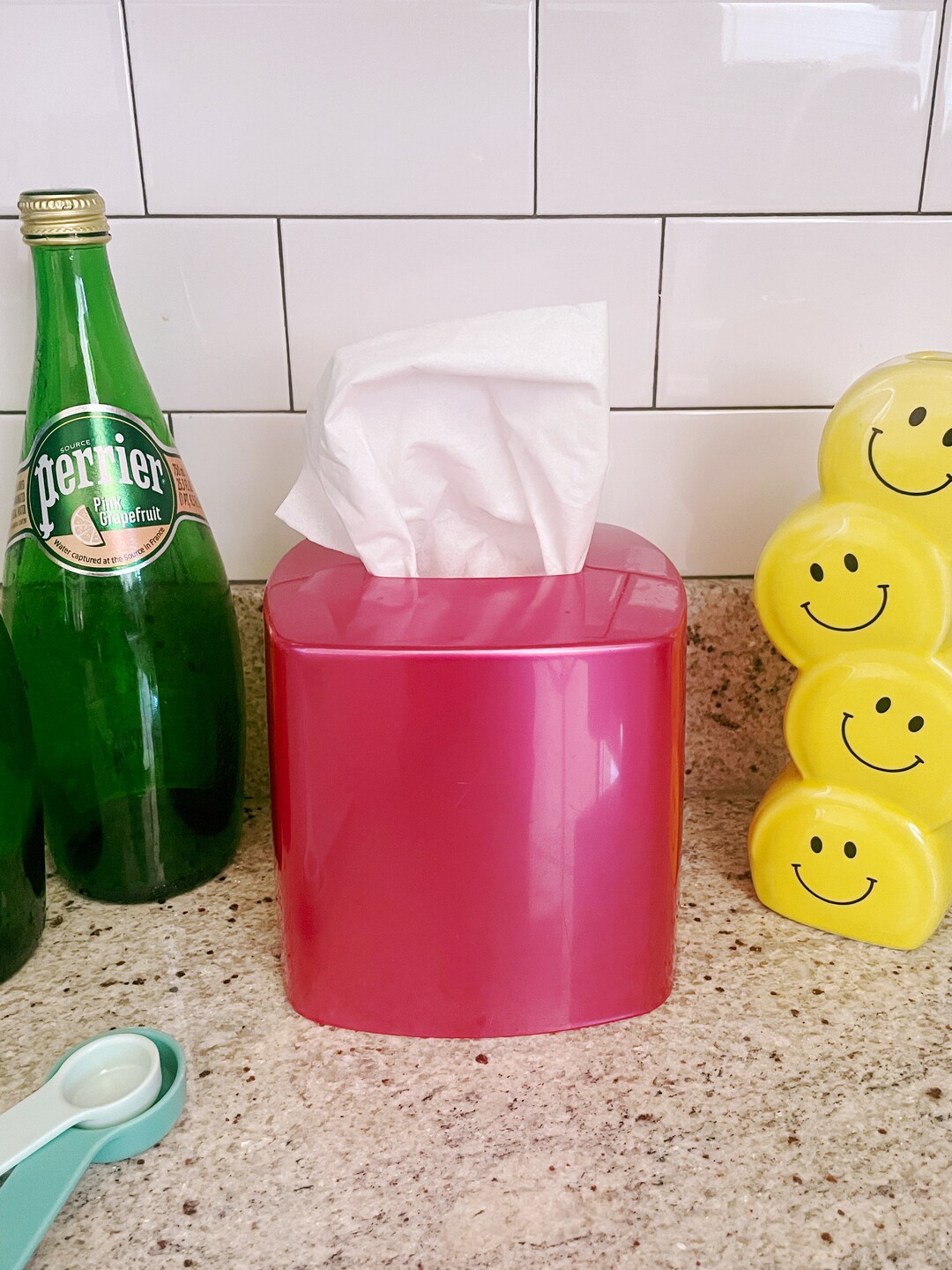 Vintage Art Deco Barbie Core Pink Tissue Box - Etsy