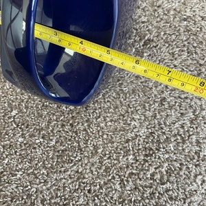 Vintage MCM Ceramic Navy Blue Fiestaware Pitcher - Etsy