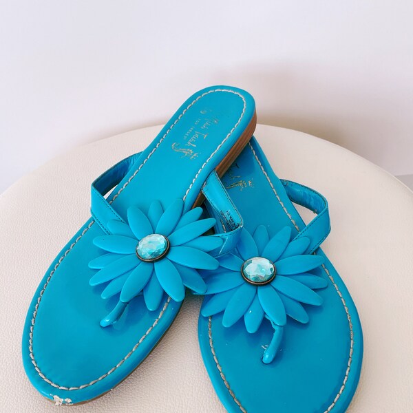 Turquoise Sandals - Etsy