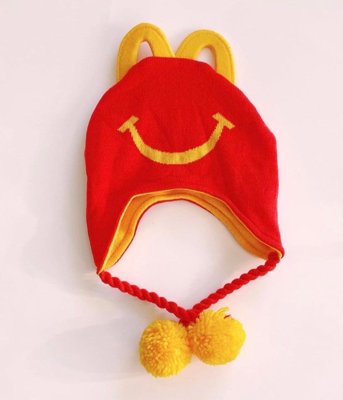 Vintage Mcdonald’s Knit Happy Meal Beanie Hat - Etsy