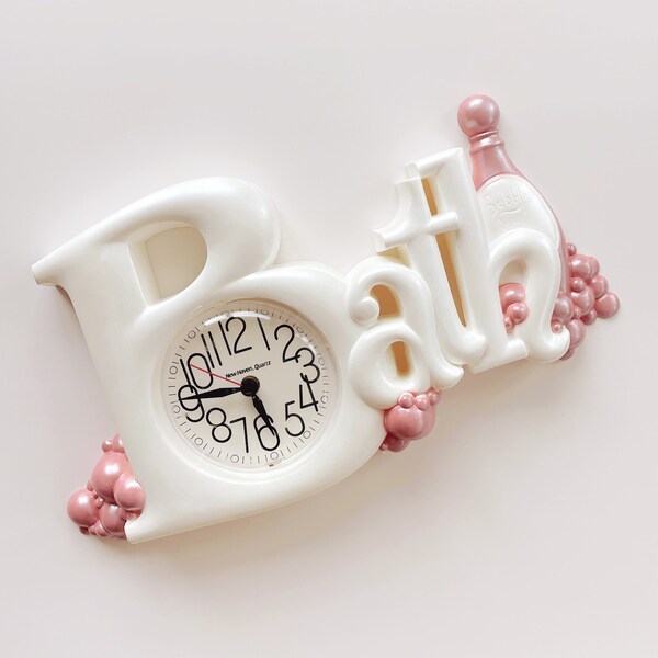 80s Wall Clock - Etsy