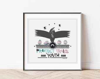 Trans Pride Poster - Etsy