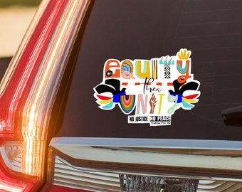 Vinyl Equity Sticker - Etsy