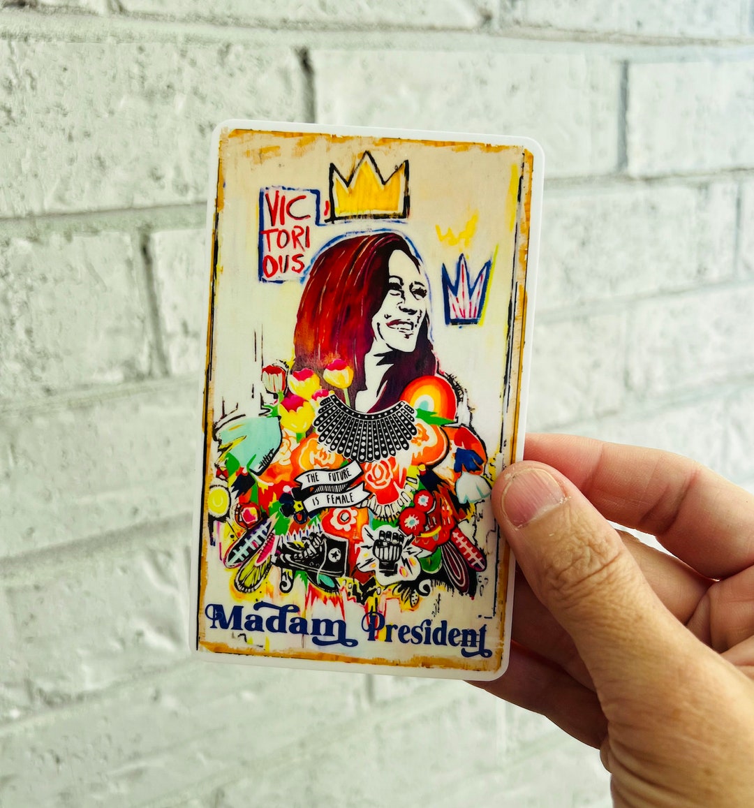 Madam President Collectible 4.5x3 Vinyl Sticker - Etsy