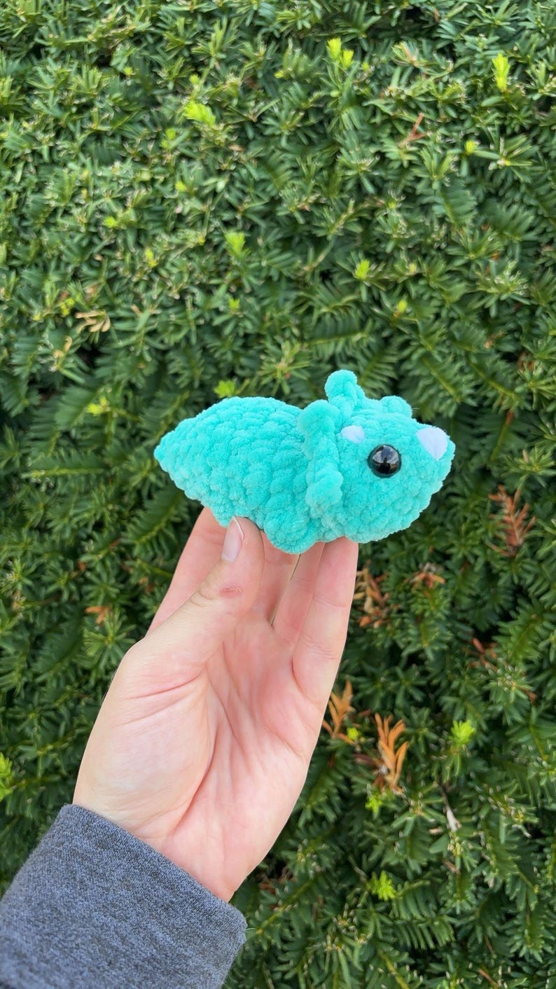 Dinosaur Pocket Pal Crochet Patterns - Mini T-rex, Stegosaurus, and ...