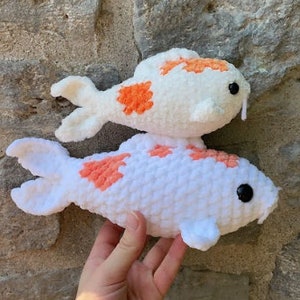 Crochet No-sew Koi Fish Pattern - Etsy