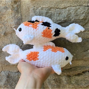 Crochet No-sew Koi Fish Pattern - Etsy