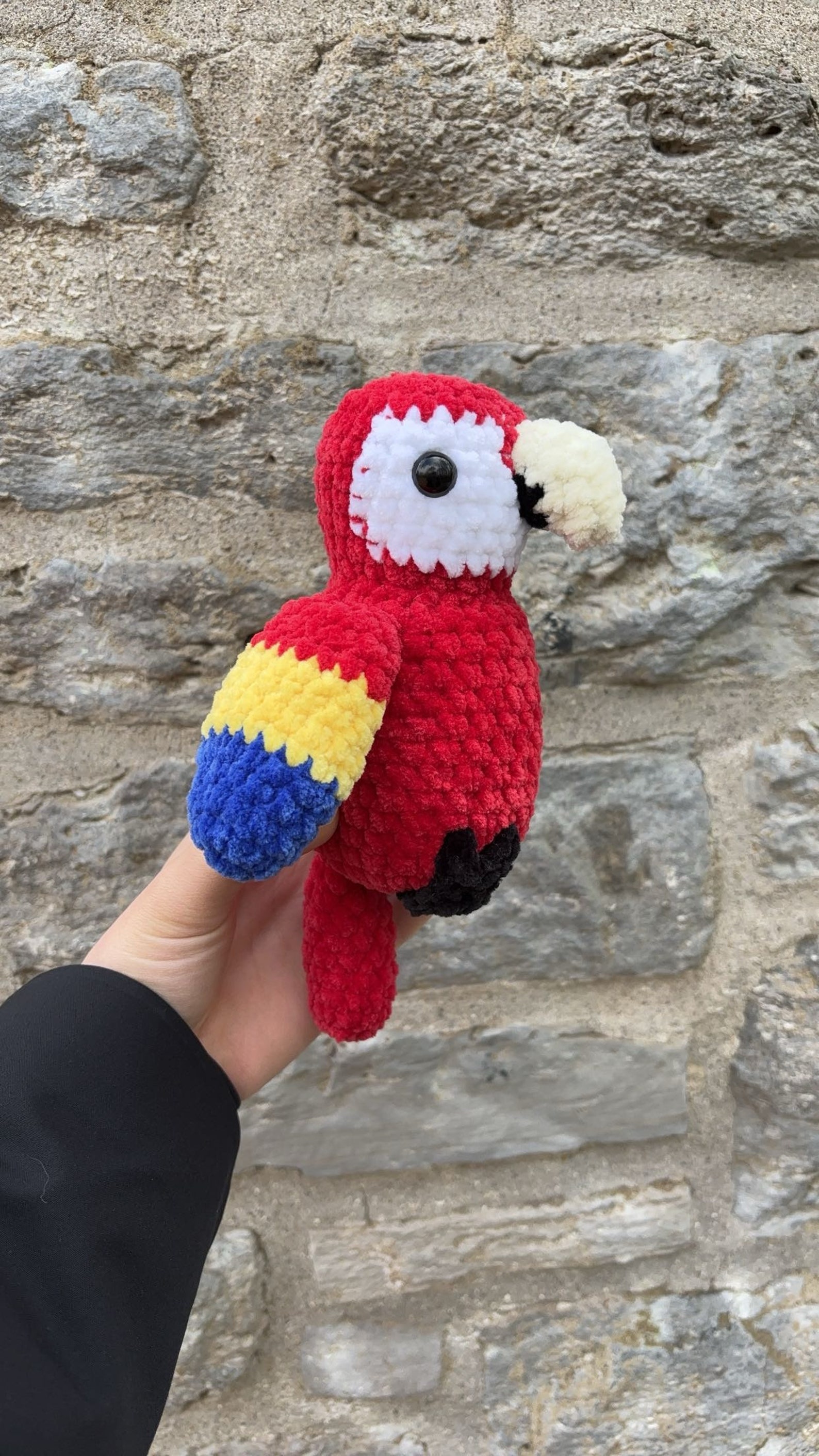 Scarlet Macaw Crochet Pattern - Etsy