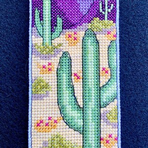 Cross Stitch Bookmark Pattern - Desert Sunset - Instant Download PDF ...