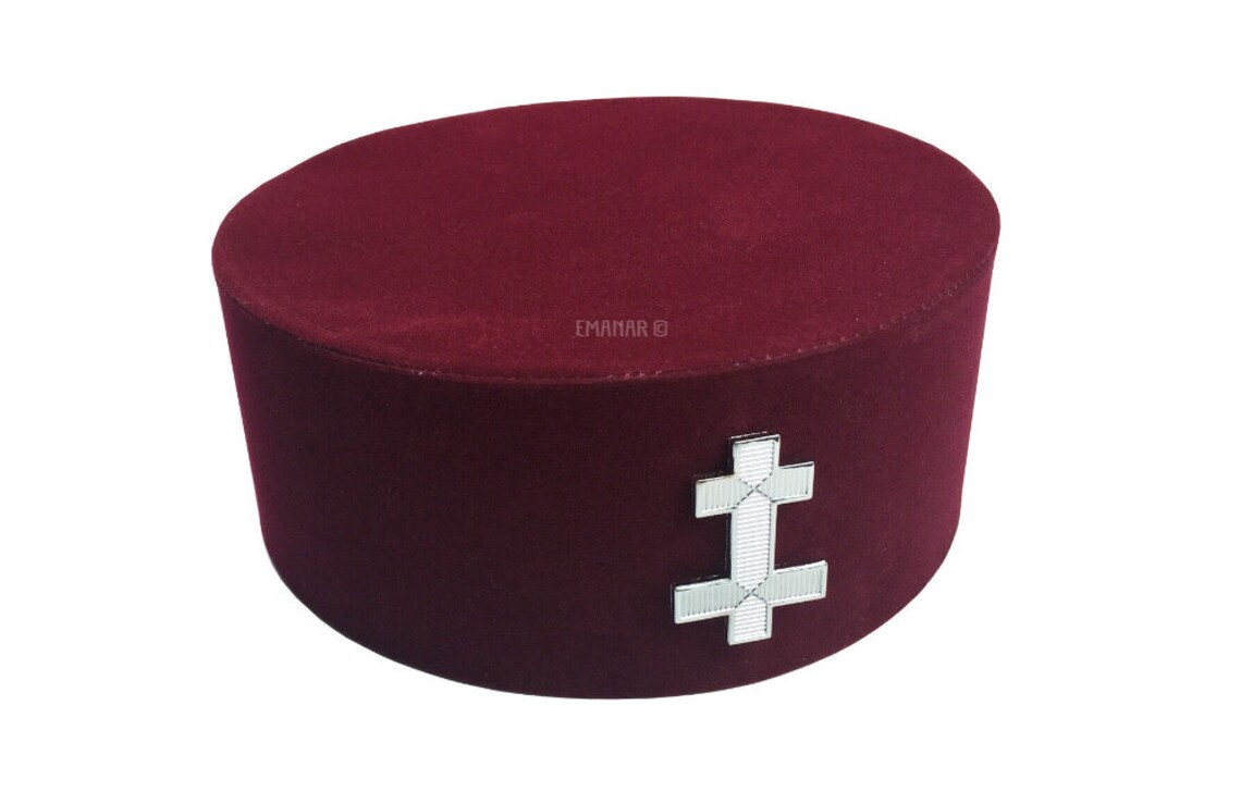 Knights Templar Preceptors Hat With Badge Masonic Regalia BRAND NEW - Etsy