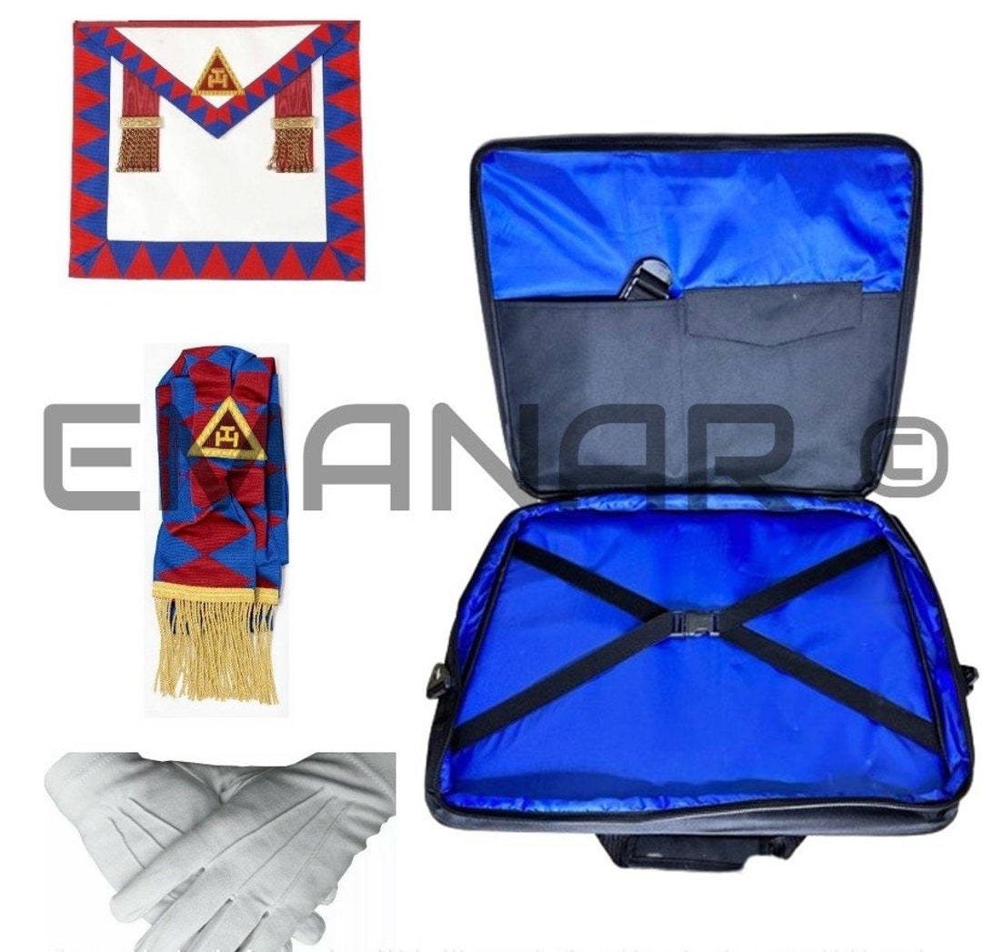 Masonic Regalia Soft Case Bag Royal Arch Principals Apron Taus ...