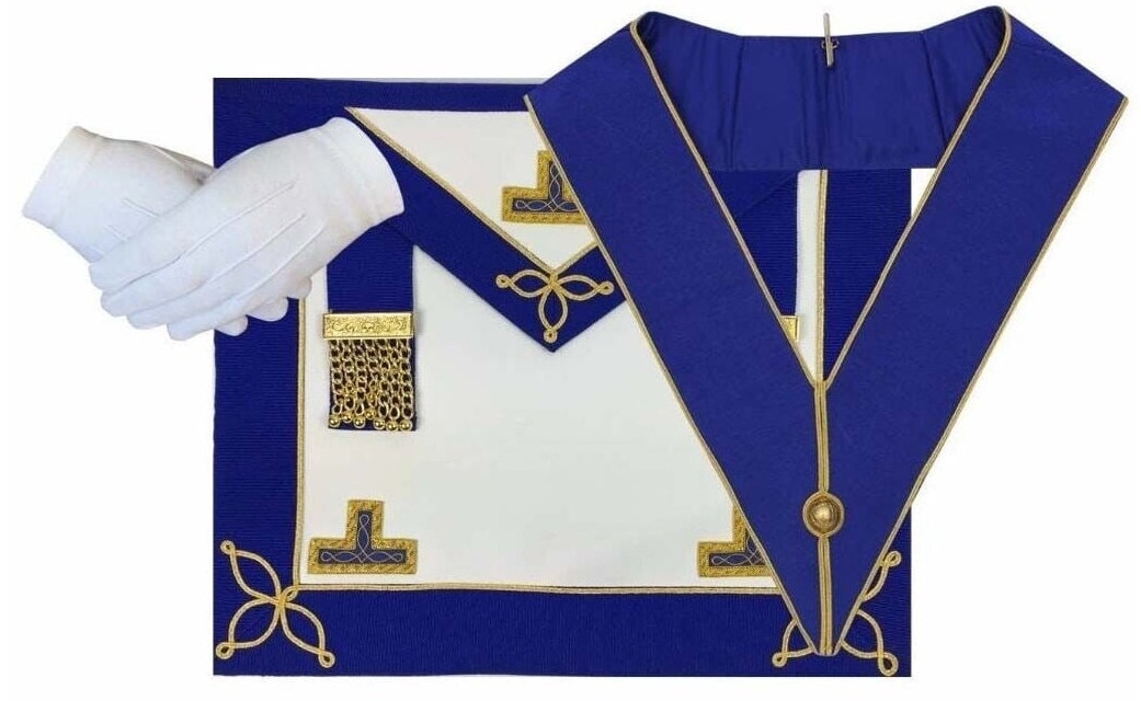 Masonic Regalia CRAFT PROVINCIAL UNDRESS Apron & Collar Bundle New - Etsy