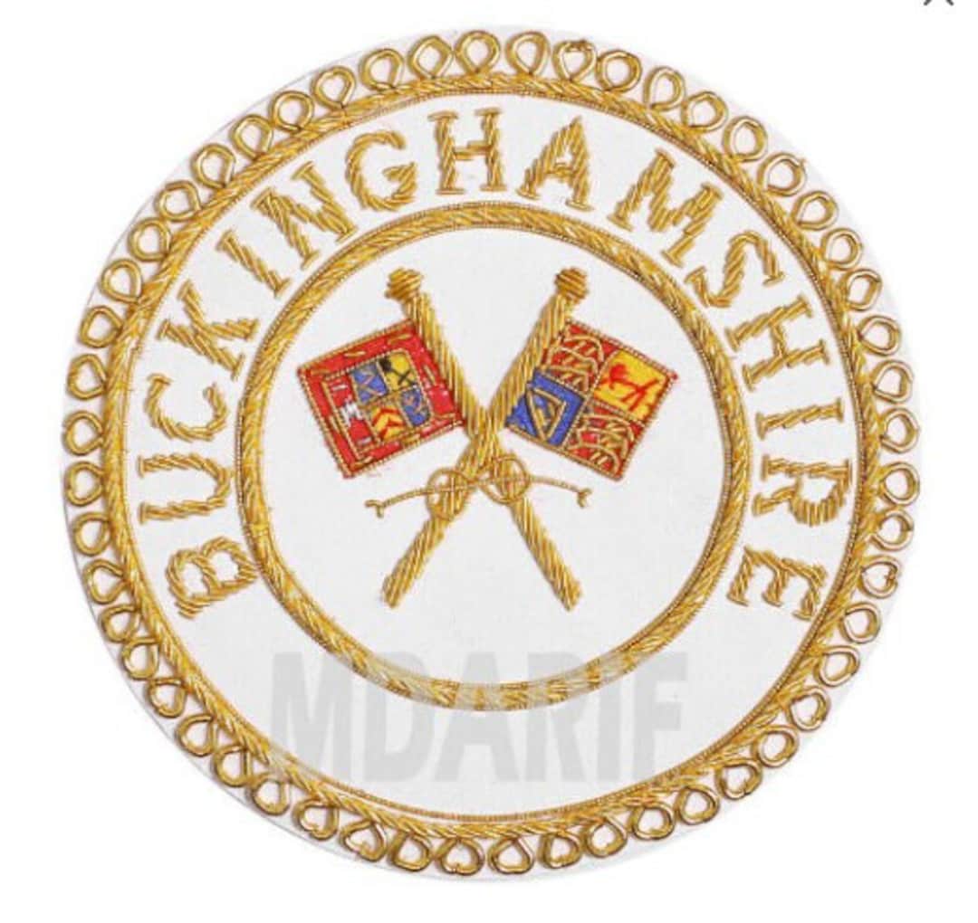 Masonic Regalia Craft Provincial Stander Bearer Apron Badge BRAND NEW ...