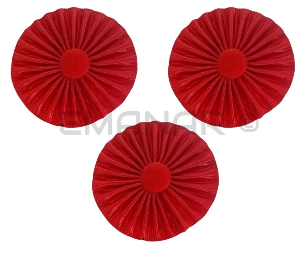 Masonic Regalia Assorted Rosettes Set of 3 for Aprons and Sash *brand ...