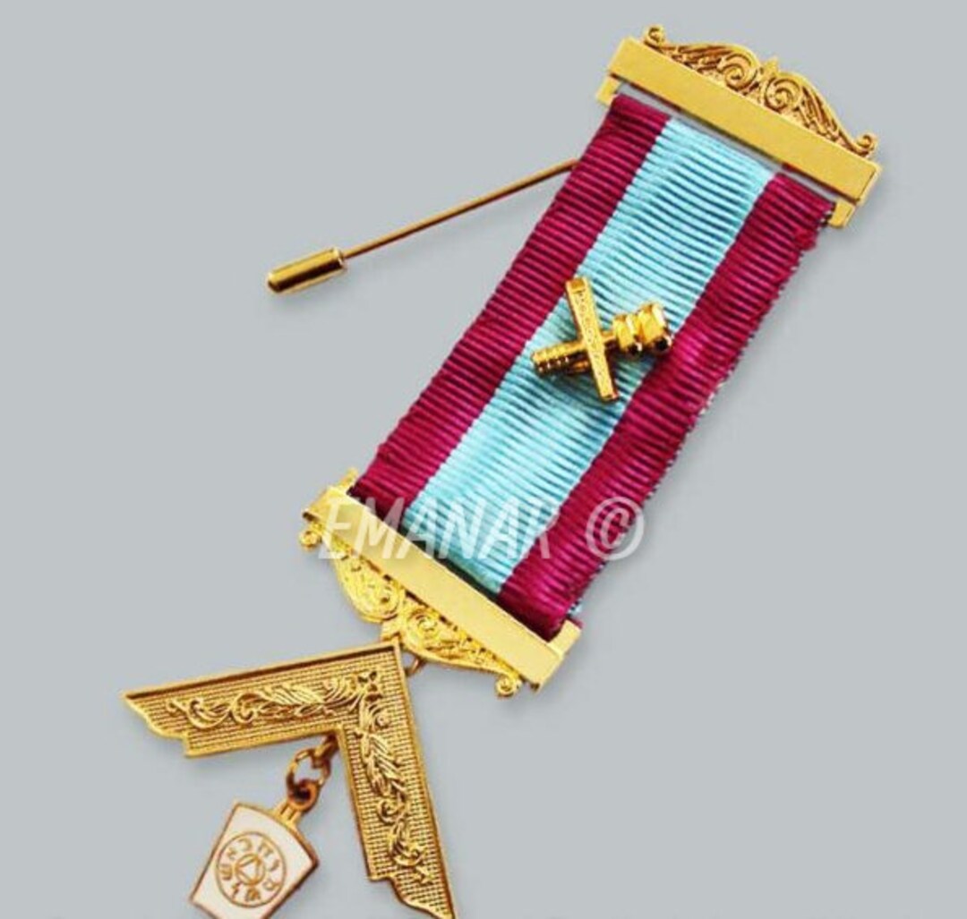 Masonic Regalia Masonic Jewels Mark Past Master (WM) - Etsy