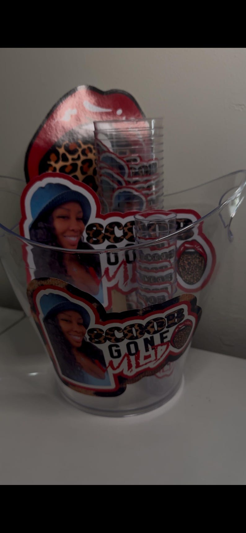 Custom Party Ice Bucket | Personalized Drink Cooler | Party Decor ...