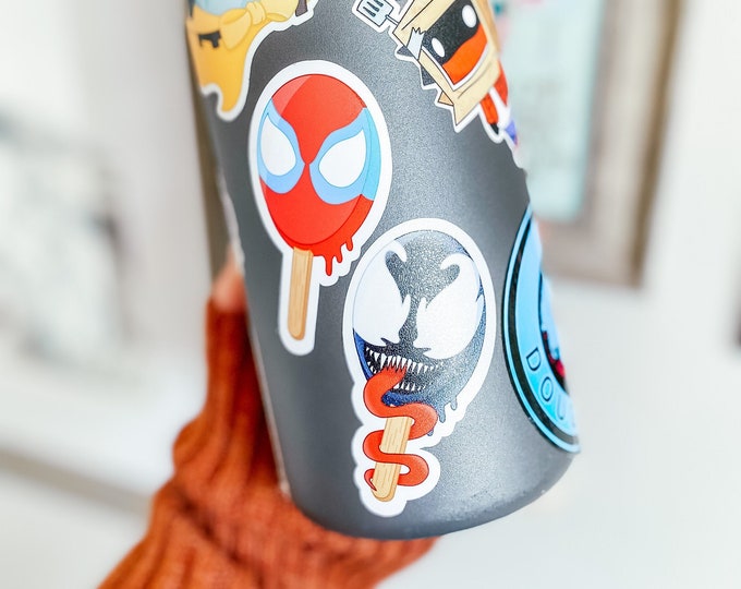 Venom Popsicle Vinyl Sticker Dc/marvel Matte/glossy Sticker - Etsy
