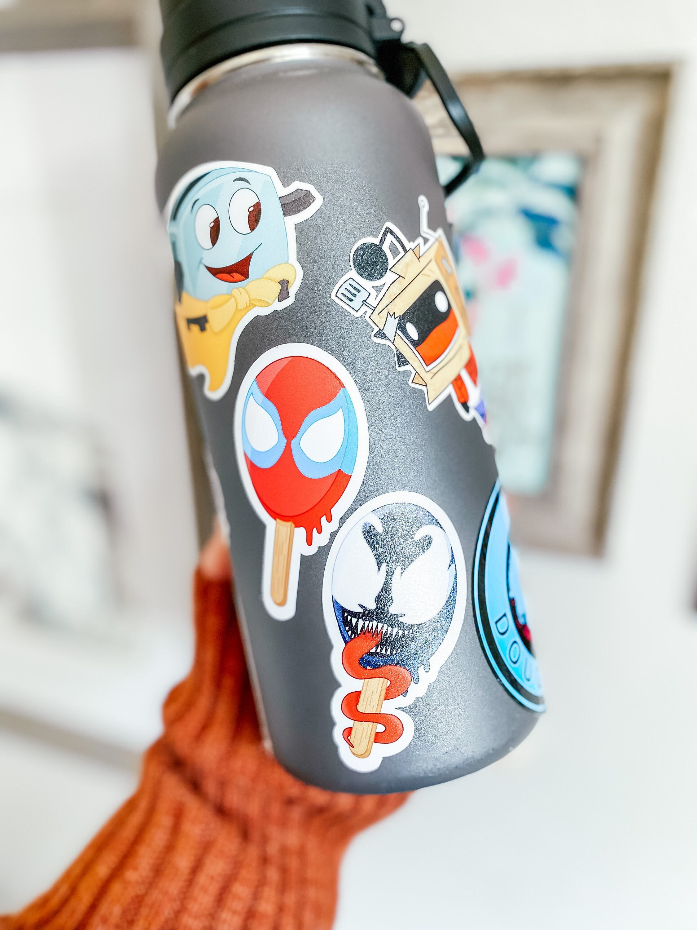 Venom Popsicle Vinyl Sticker Dc/marvel Matte/glossy Sticker - Etsy