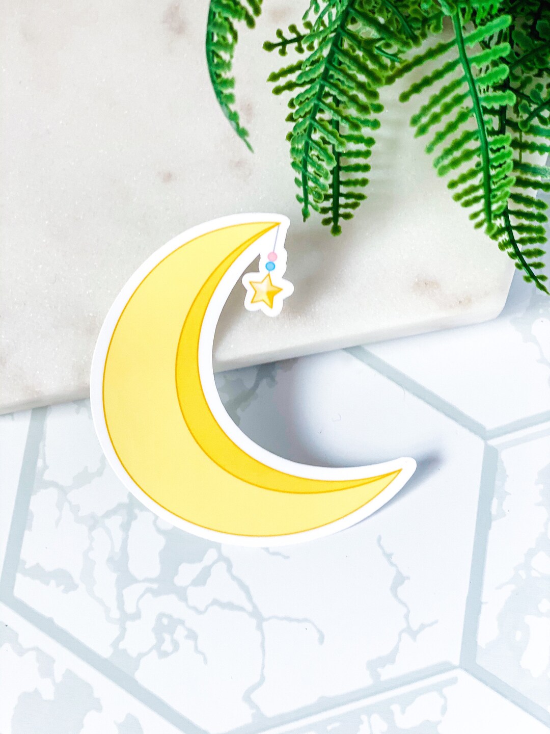 ACNH Crescent Moon Chair Vinyl Sticker Animal Crossing New Horizons ...