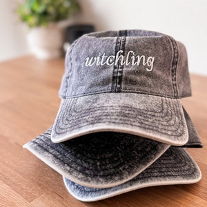 Witchling Vintage Embroidered Hat TOG, Manon Blackbeak, the Thirteen - Etsy