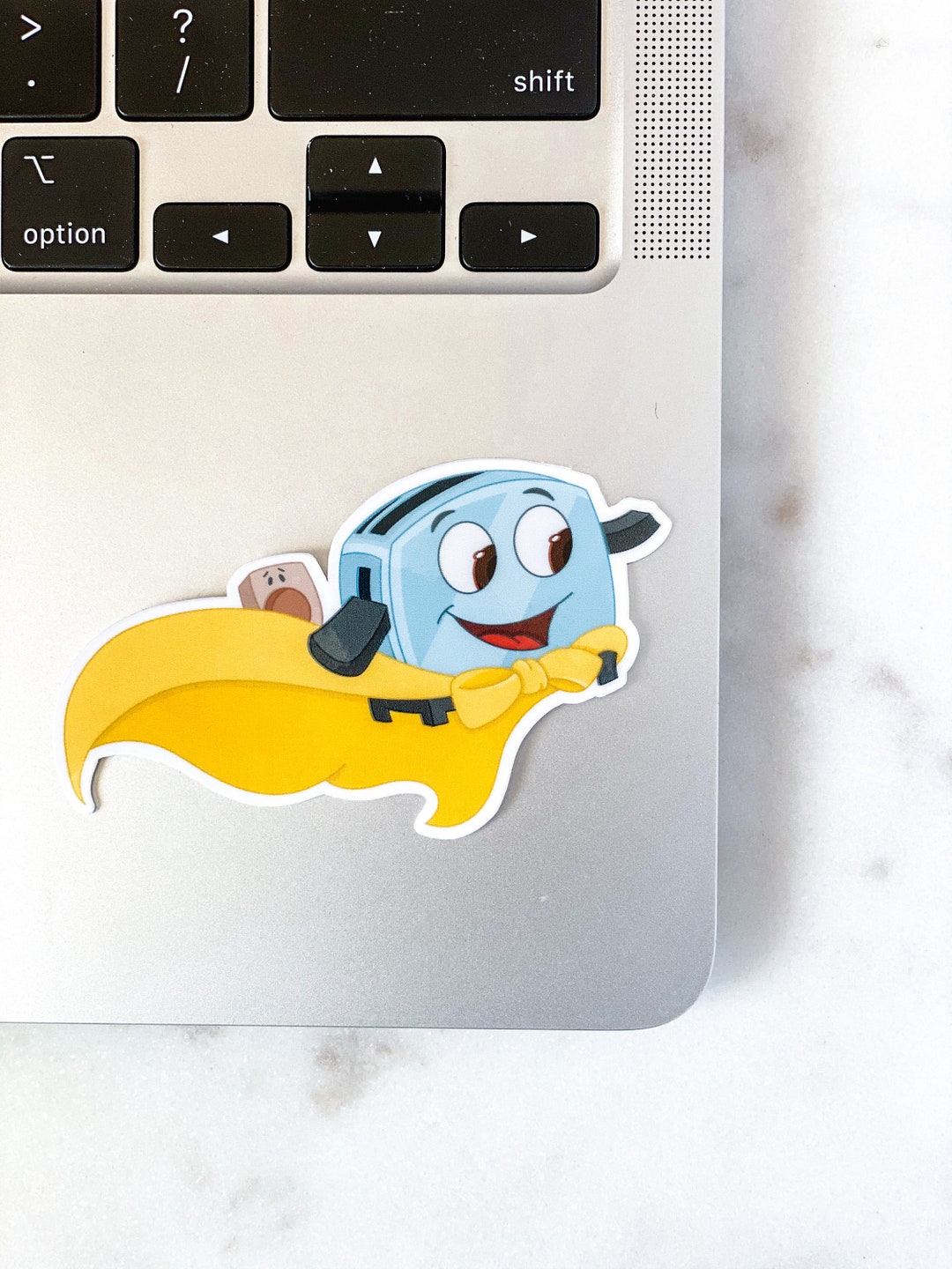 Toaster and Blanky Vinyl Sticker - Brave Little Toaster Matte/glossy ...