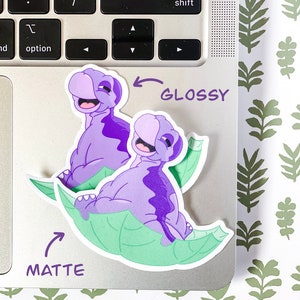 Littlefoot Tree Star Vinyl Sticker Land Before Time Matte/glossy ...