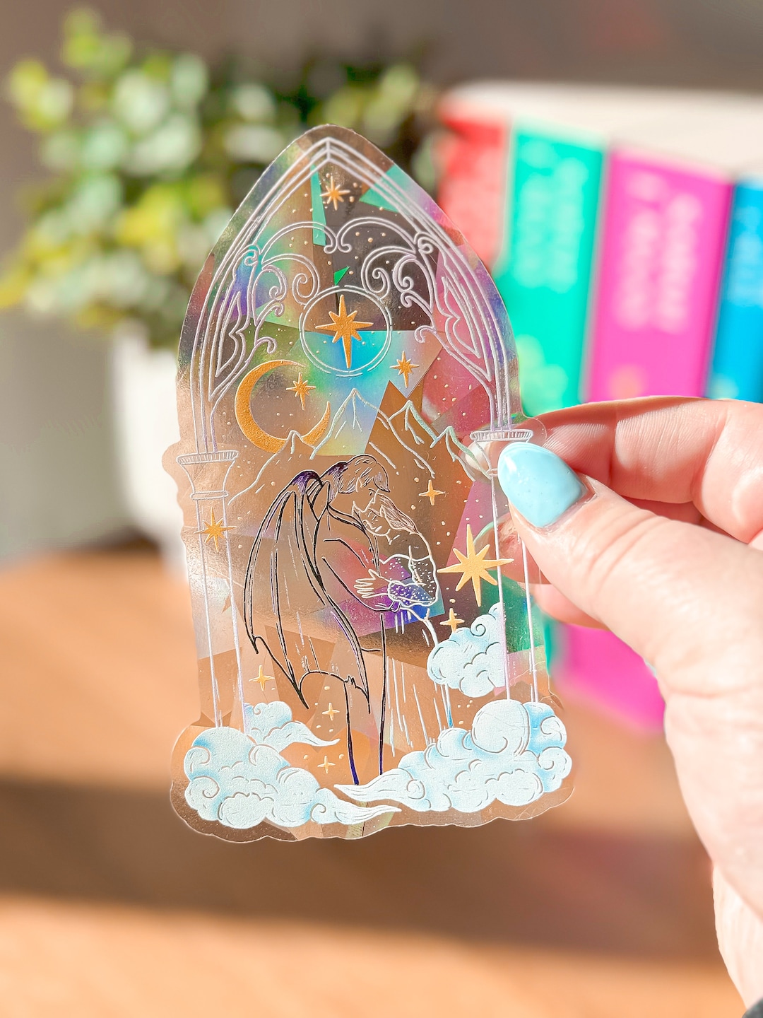 Starfall Suncatcher Sticker Suncatcher Window Sticker, Prismatic ...