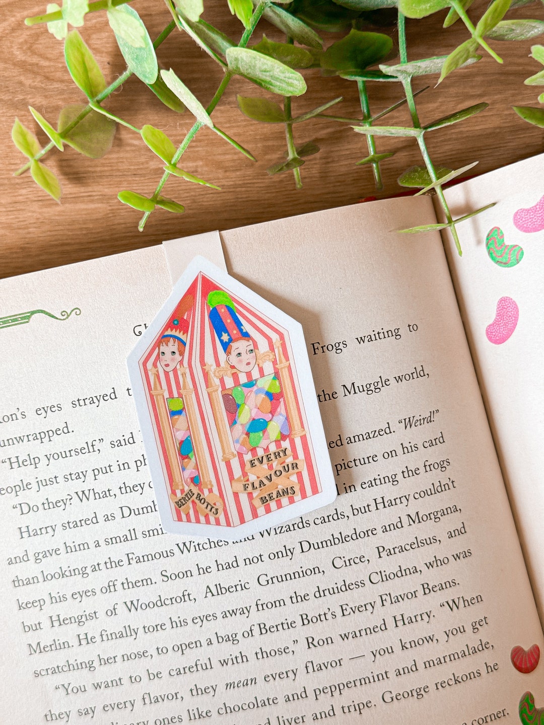 Wizardry Sweet Shop Beans Candy Magnetic Bookmark - Glossy/holographic ...