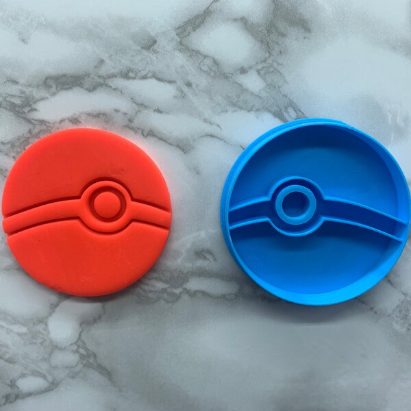 Pokeball Cookies - Etsy