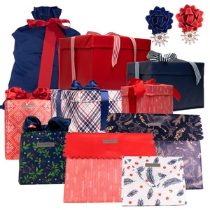 2 Design Options : Small 8" Reusable Gift Box Collapsible With Satin ...