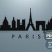 Papercraft Paris, Eiffel Tower Papercraft Low Poly Printable DIY ...
