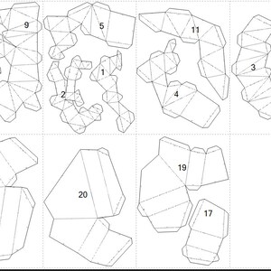 Papercraft Bull, SVG, PDF. Paper Craft Bull Angry Model, Bull PDF ...