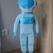 Papercraft Astronaut SVG PDF DXF Spaceman 3D Paper Model - Etsy