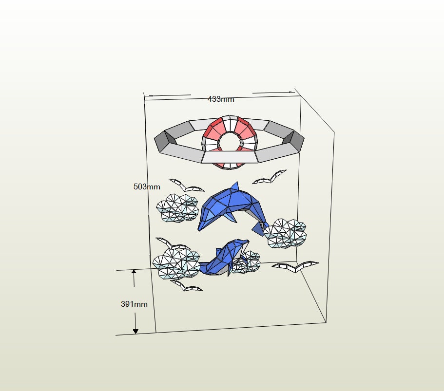 Papercraft Woodland Baby Mobile SVG-PDF Nursery Decor - Etsy Australia